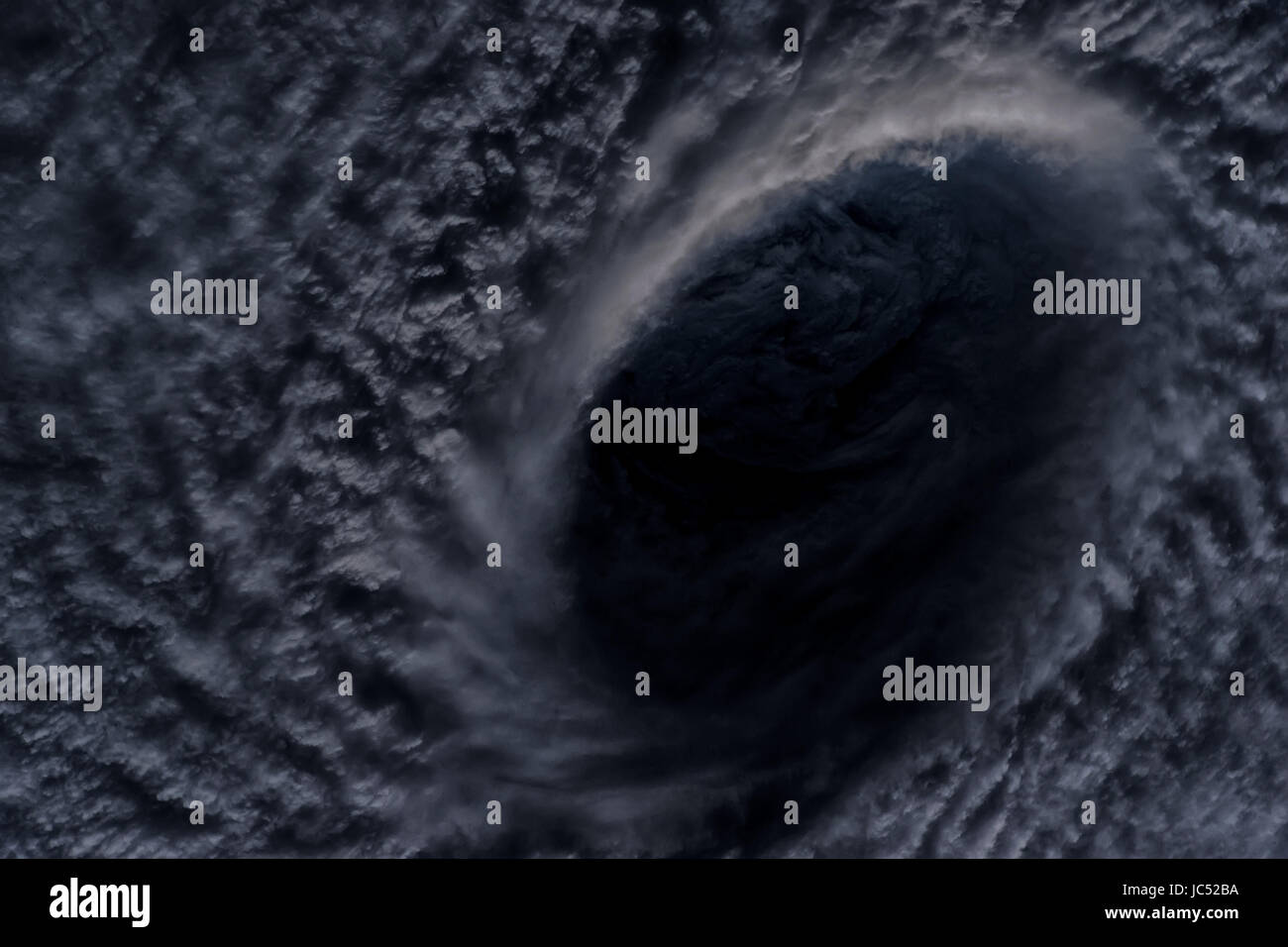 Typhoon, satellite view. Elements of this image furnished by NASA Stock ...