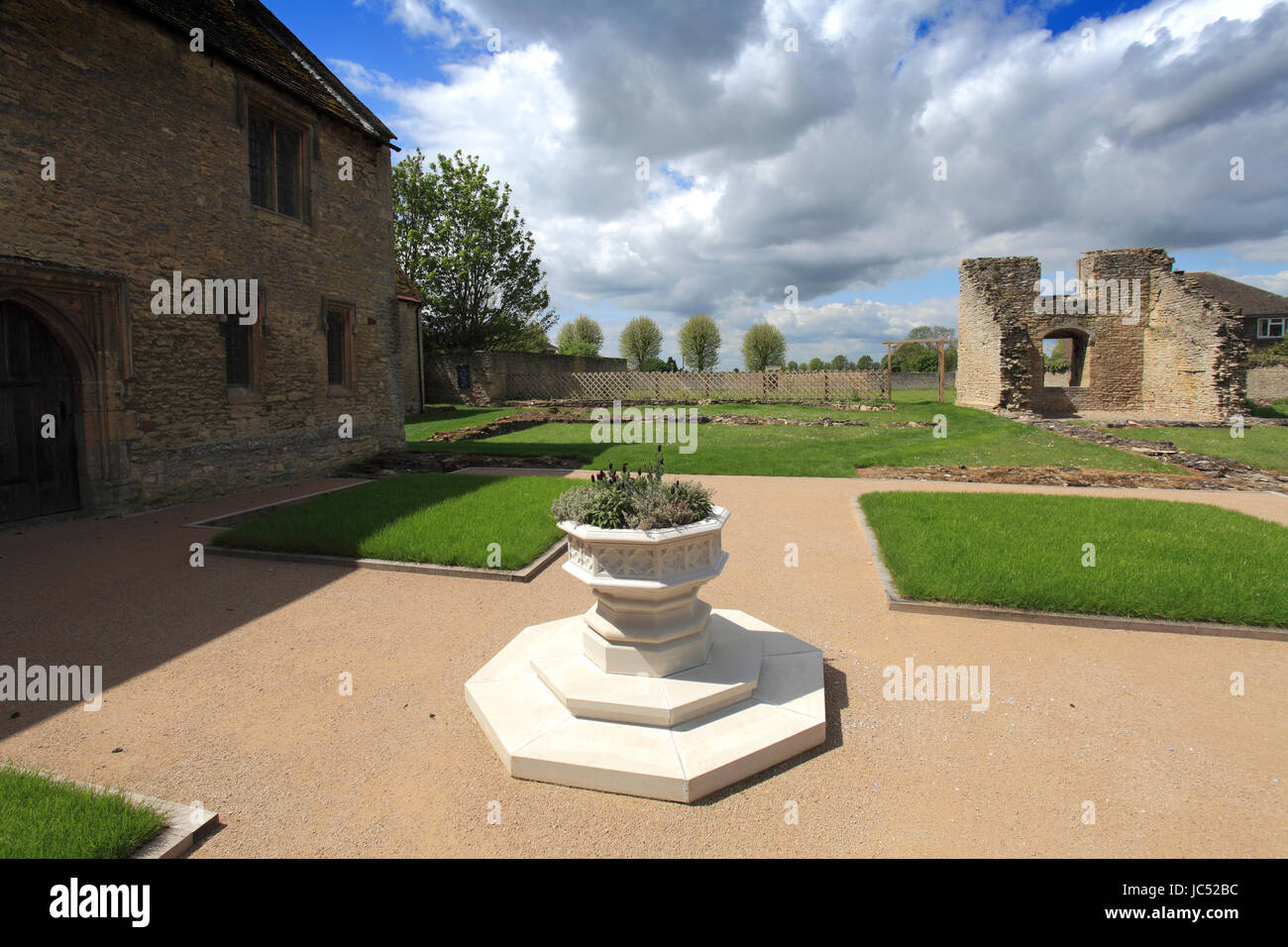 Exterior of Chichele College, Higham Ferrers town, Northamptonshire ...