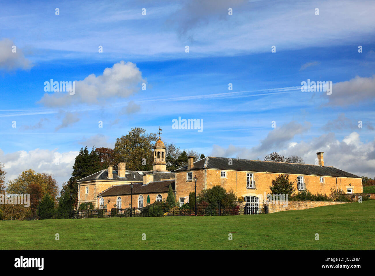 Autumn colours, Fineshade Abbey, Northamptonshire, England, UK Stock ...