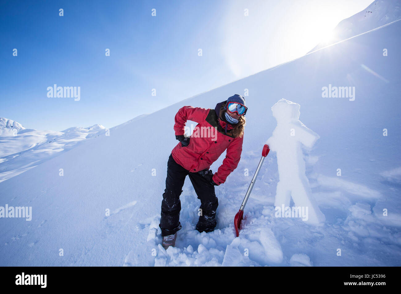 Real snowman hi-res stock photography and images - Alamy