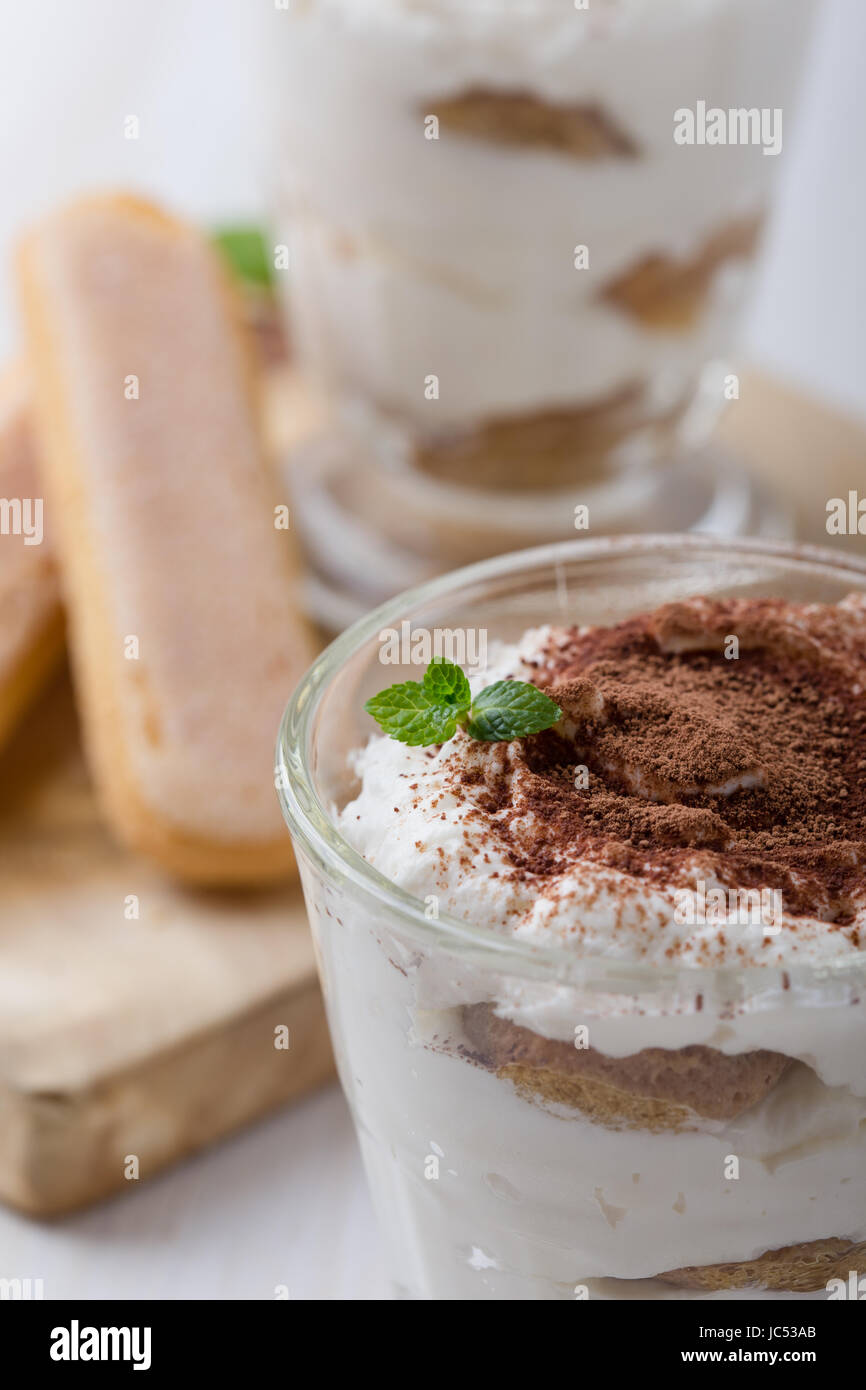 Restaurant food italian tiramisu hi-res stock photography and images ...
