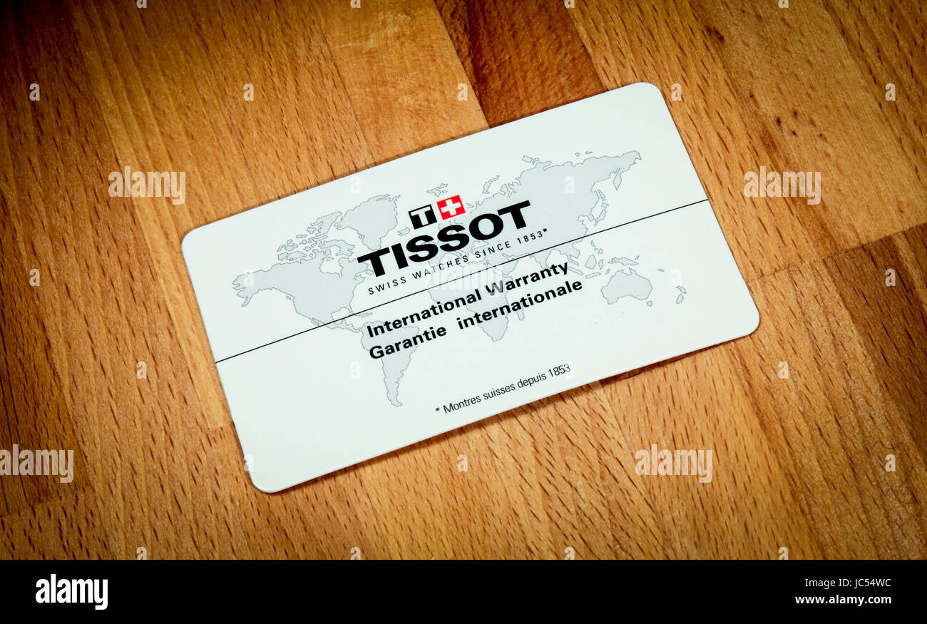 Tissot signage hi-res stock photography and images - Alamy