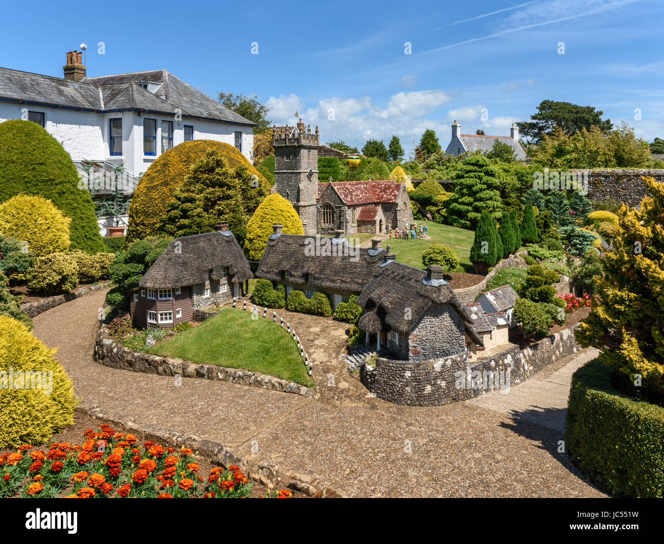 Village Church Miniature High Resolution Stock Photography and Images ...