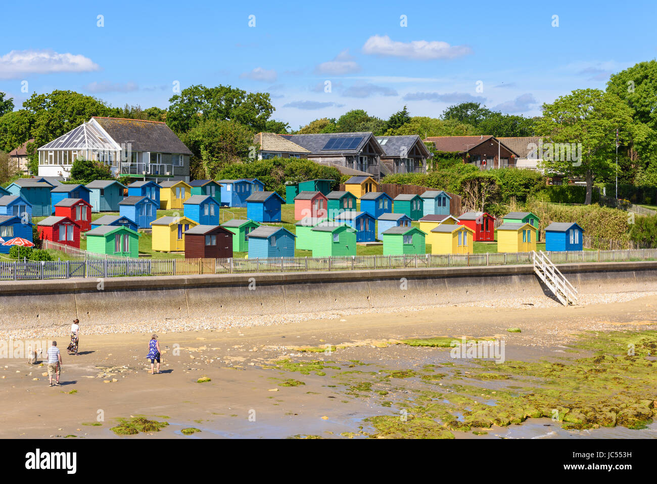 Beach seaside bembridge shore coast hi-res stock photography and images ...