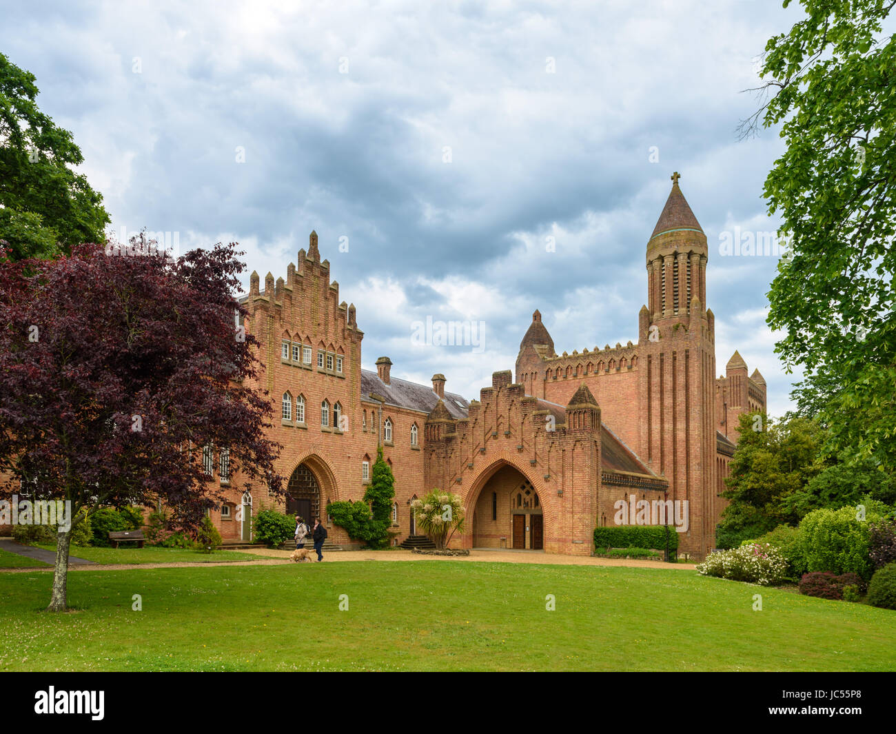 Quarr abbey hi-res stock photography and images - Alamy