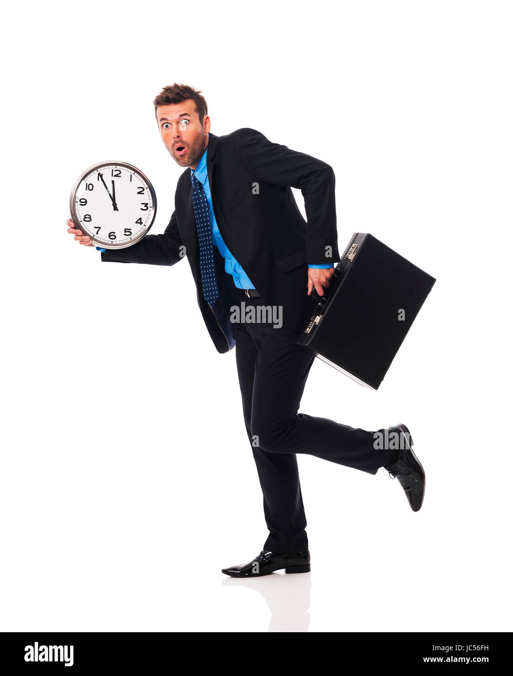 Working late male stressed Cut Out Stock Images & Pictures - Alamy