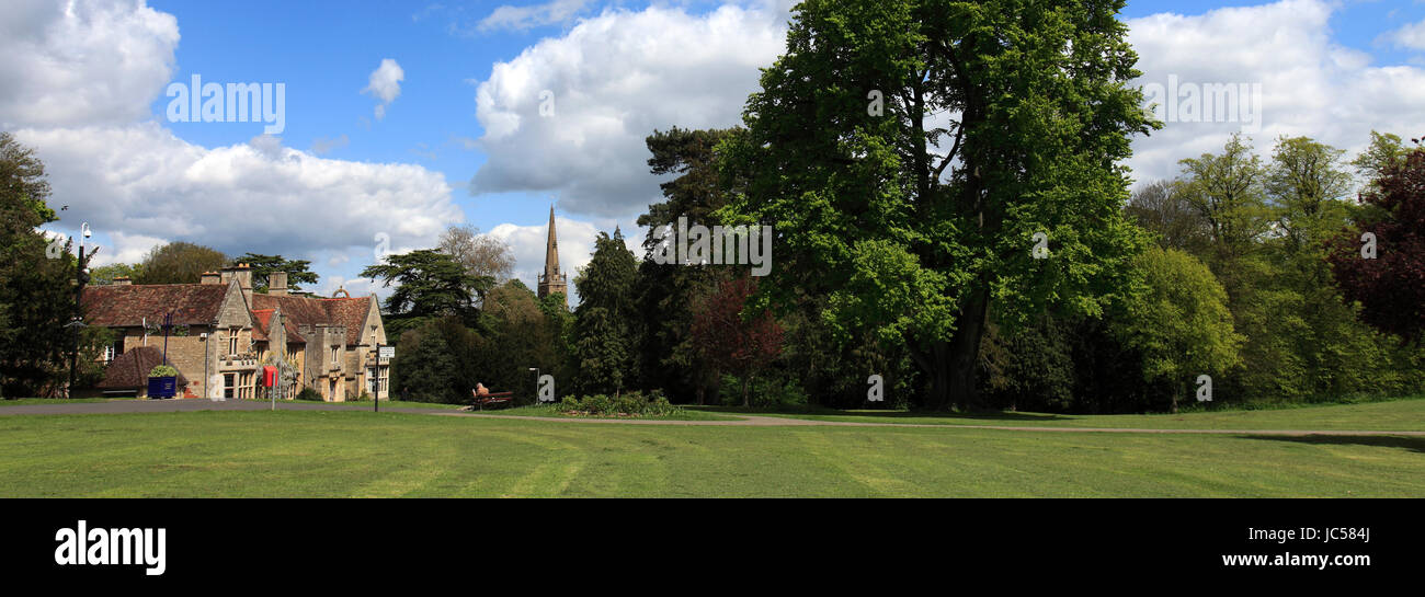 Summer, Rushden Museum, Rushden town, Northamptonshire, England, UK ...