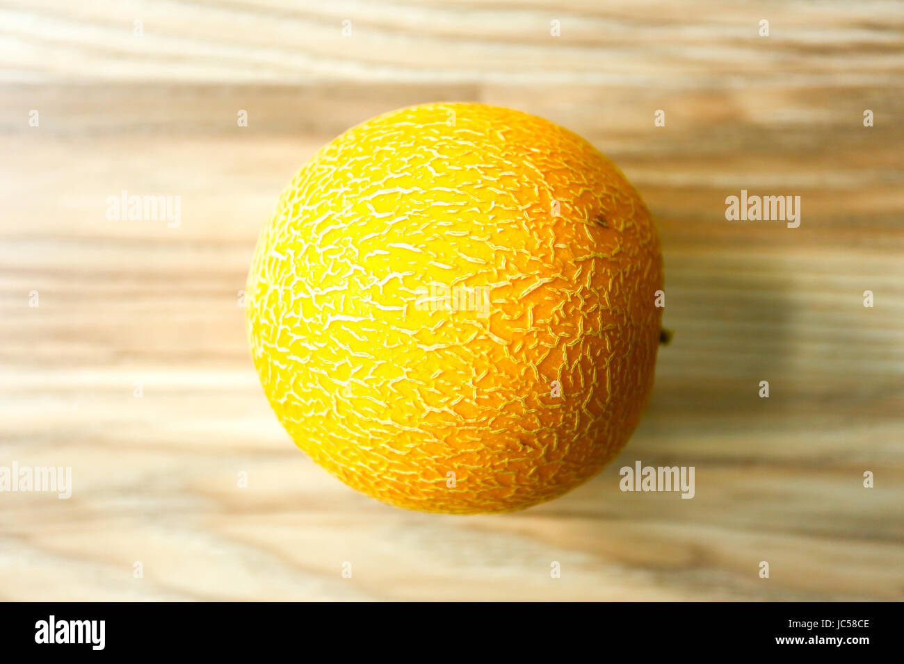 Galia melon - whole fruit and cut Stock Photo - Alamy