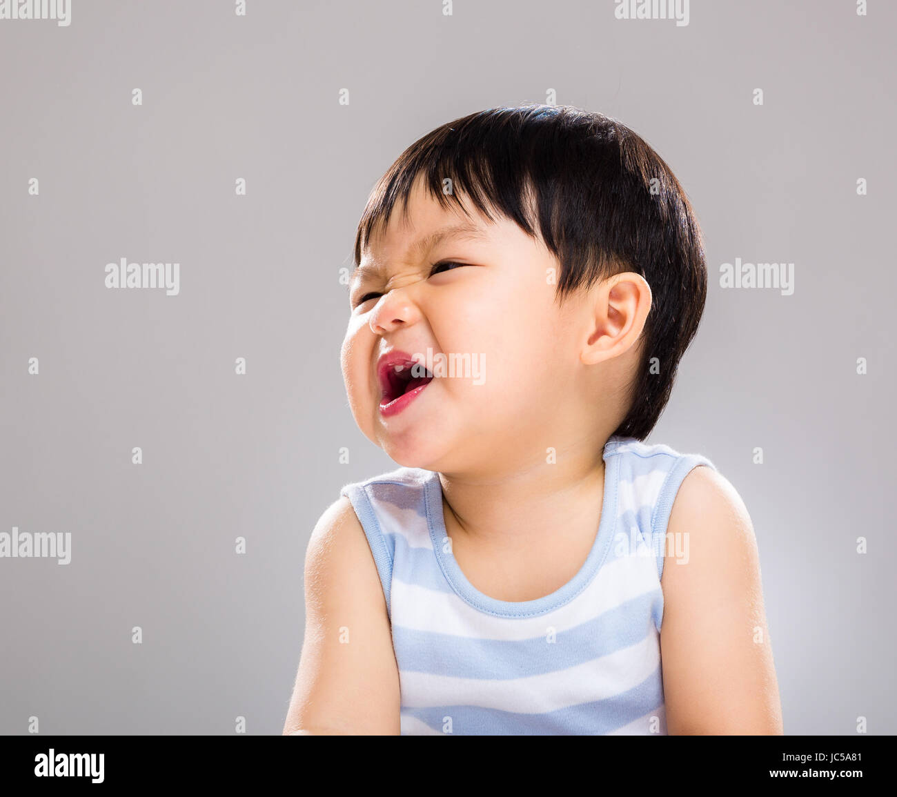 Funny Laughing Baby Face
