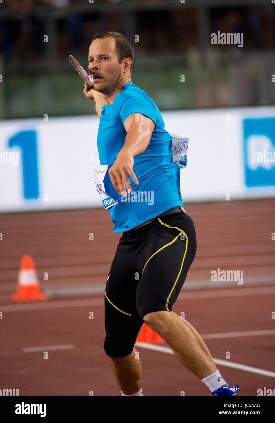 Men's Javelin, Diamond League, Rome 2017 Stock Photo - Alamy