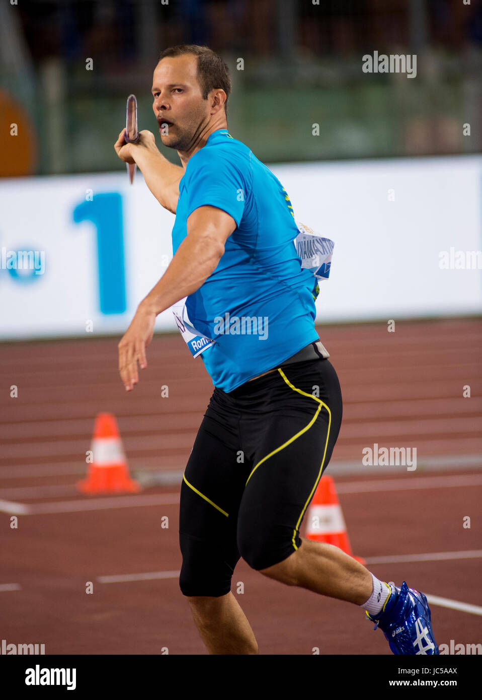 Men's Javelin, Diamond League, Rome 2017 Stock Photo - Alamy