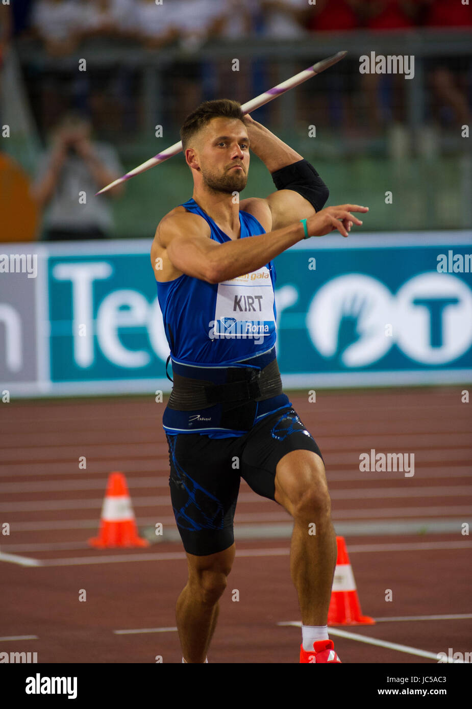Men's Javelin, Diamond League, Rome 2017 Stock Photo - Alamy