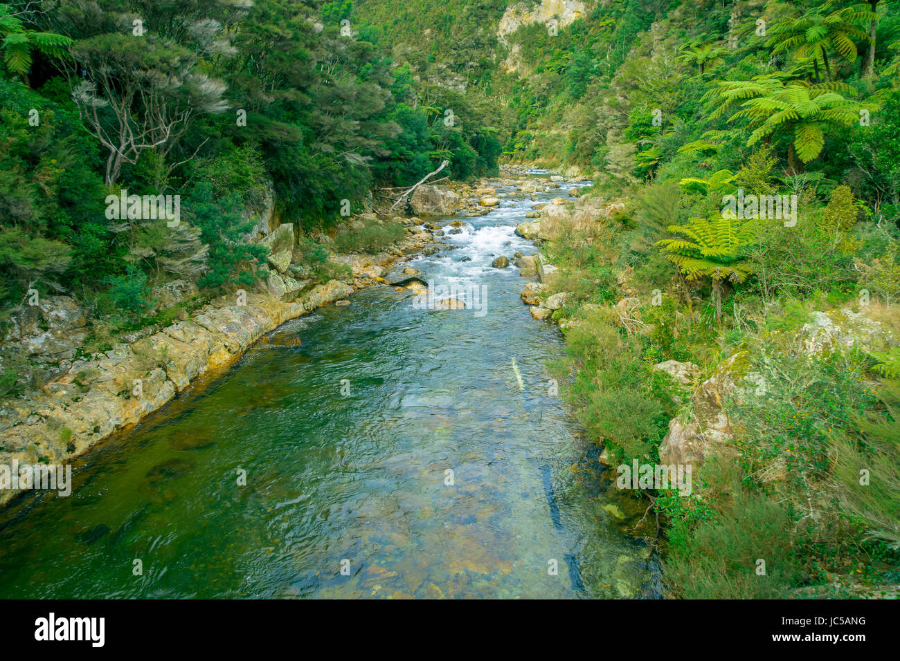 Gorgeous waikato river Arapuni located in New Zealand Stock Photo - Alamy