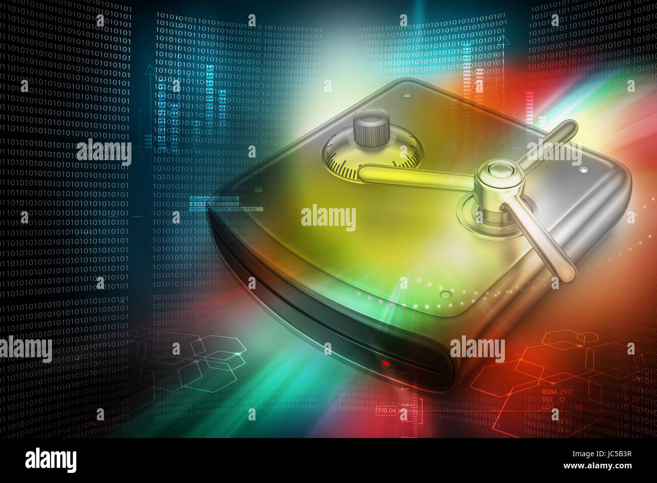 Secure Hard drive Stock Photo - Alamy