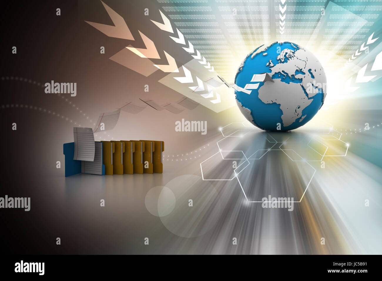 Transferring documents hi-res stock photography and images - Alamy