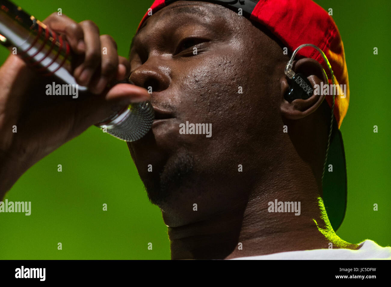 Dundrennan Scotland, UK - July 25, 2014: Dylan Mills, better known as ...