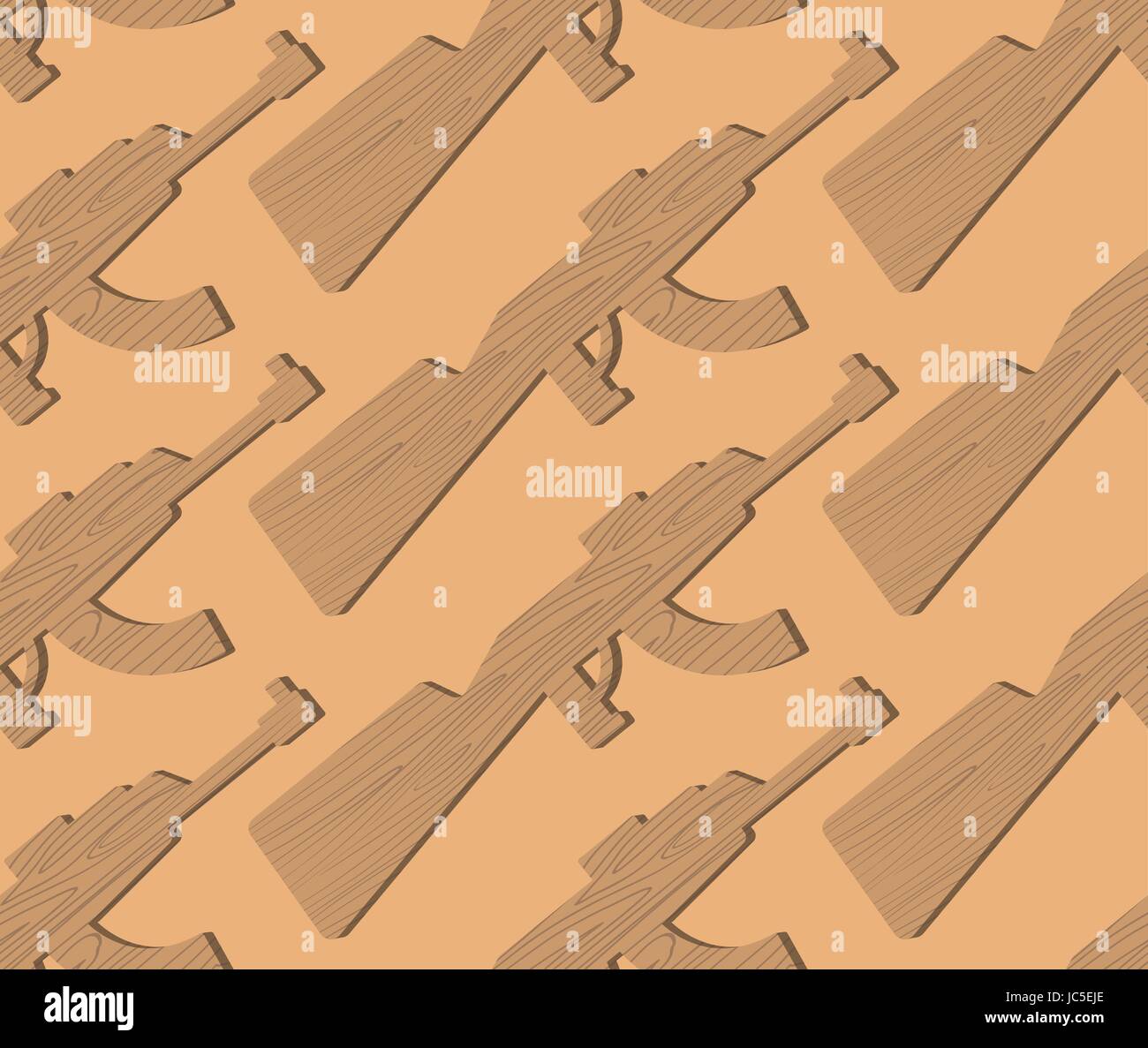 Wooden weapons model Stock Vector Images - Alamy
