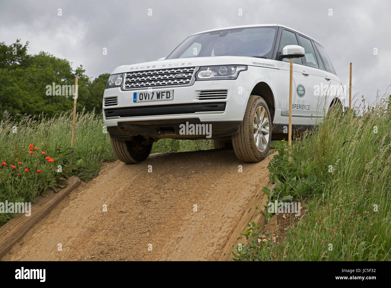 Land Rover Experience Day in Luton Stock Photo - Alamy