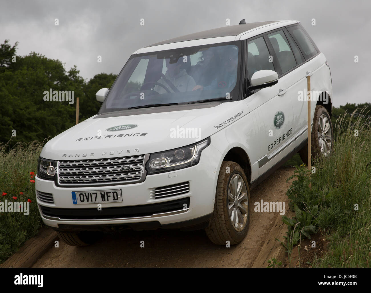 Land Rover Experience Day in Luton Stock Photo - Alamy