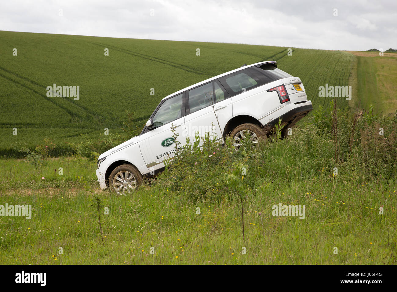 Land Rover Experience Day in Luton Stock Photo - Alamy