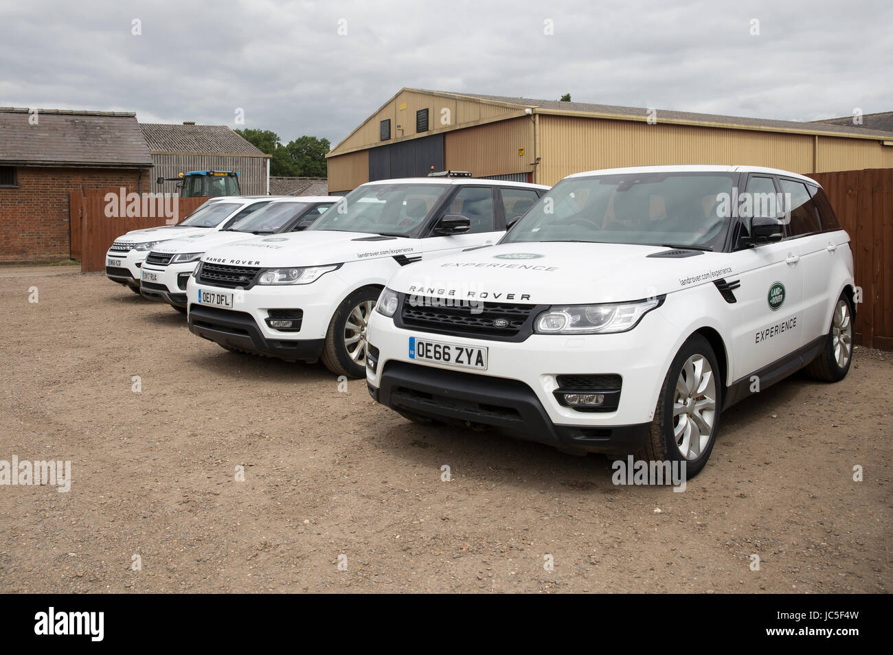 Land Rover Experience Day in Luton Stock Photo - Alamy