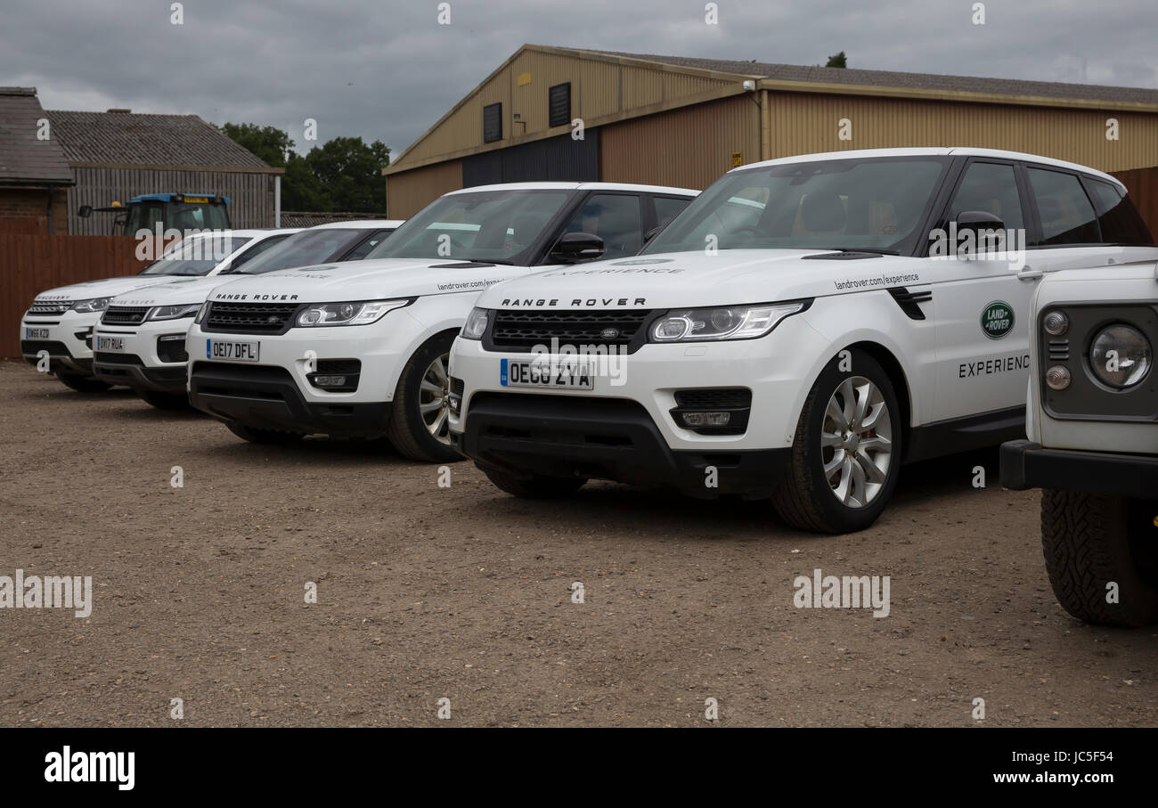 Land Rover Experience Day in Luton Stock Photo - Alamy
