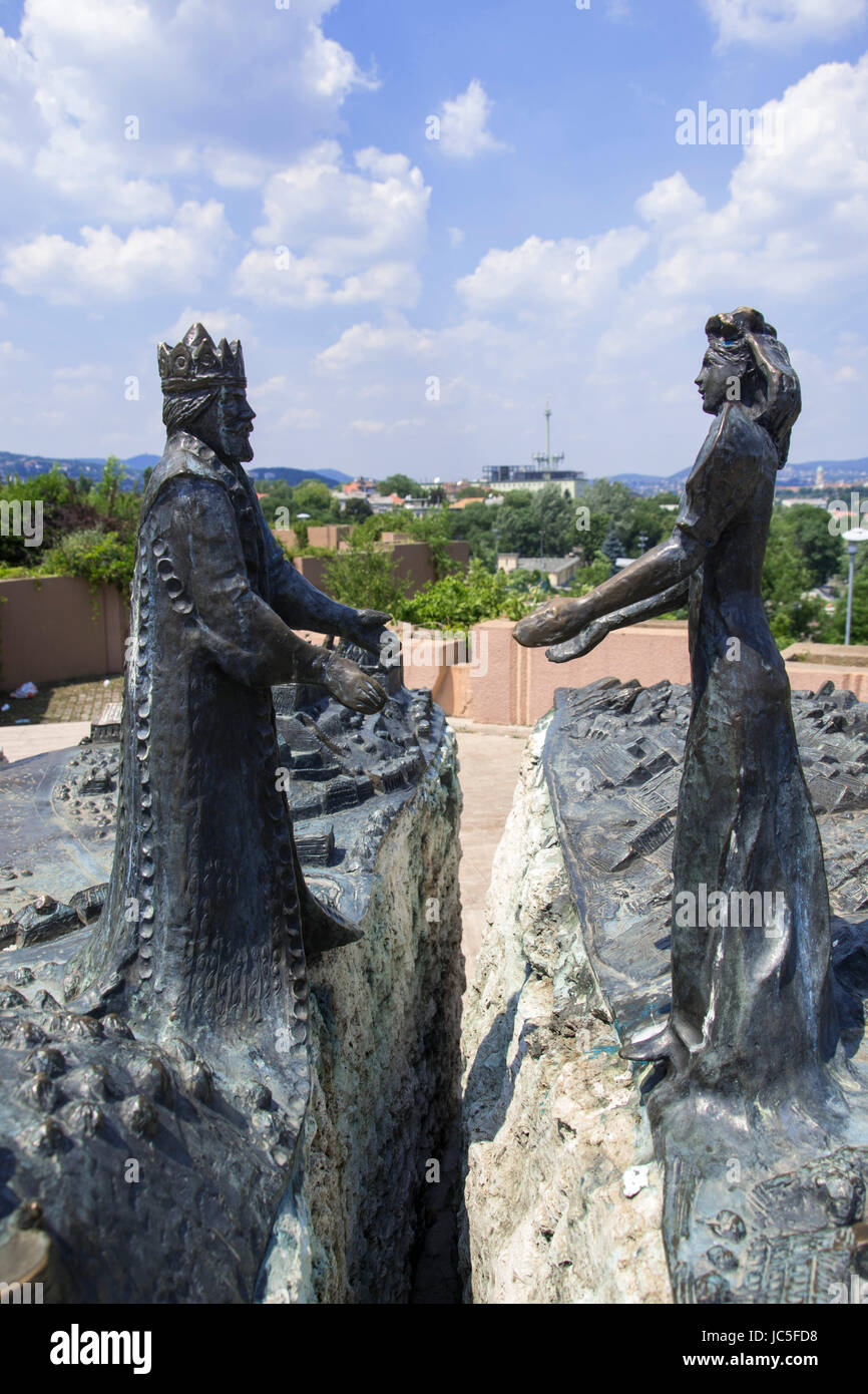 Statue of prince buda and princess pest hi-res stock photography and ...