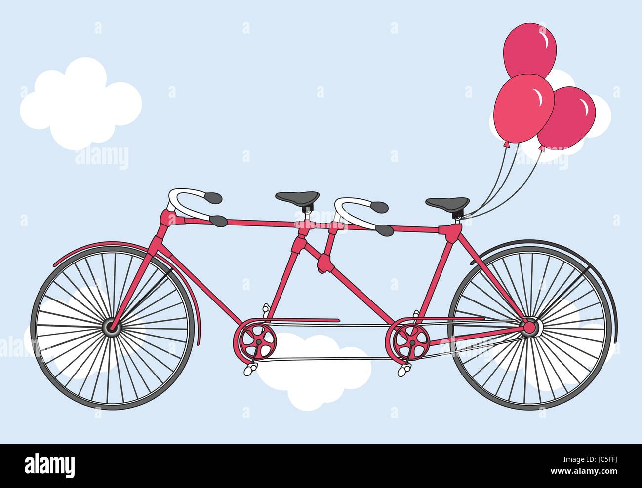Tandem card hi-res stock photography and images - Alamy