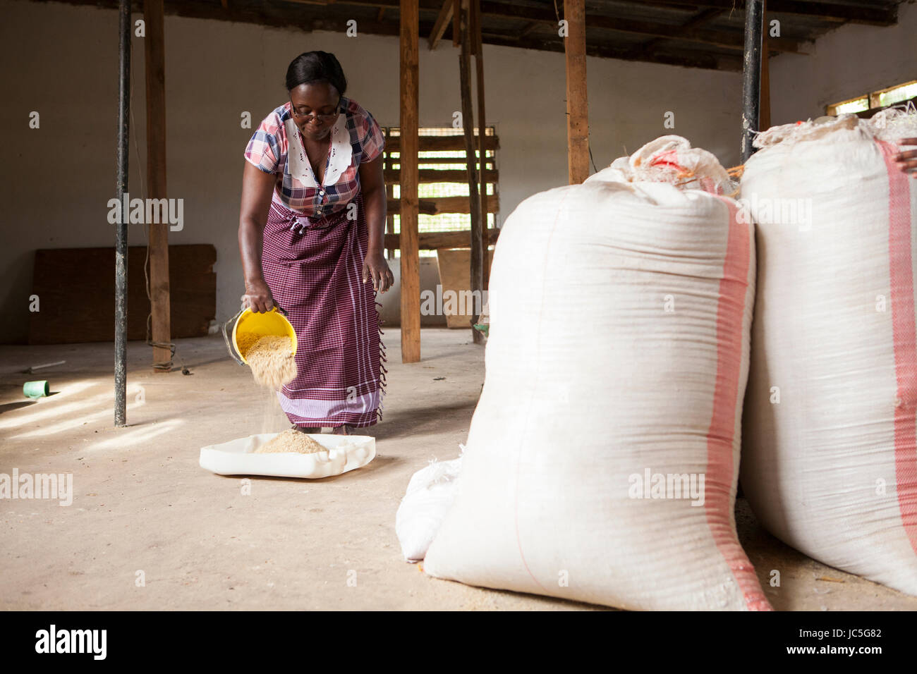African female farmer hi-res stock photography and images - Alamy