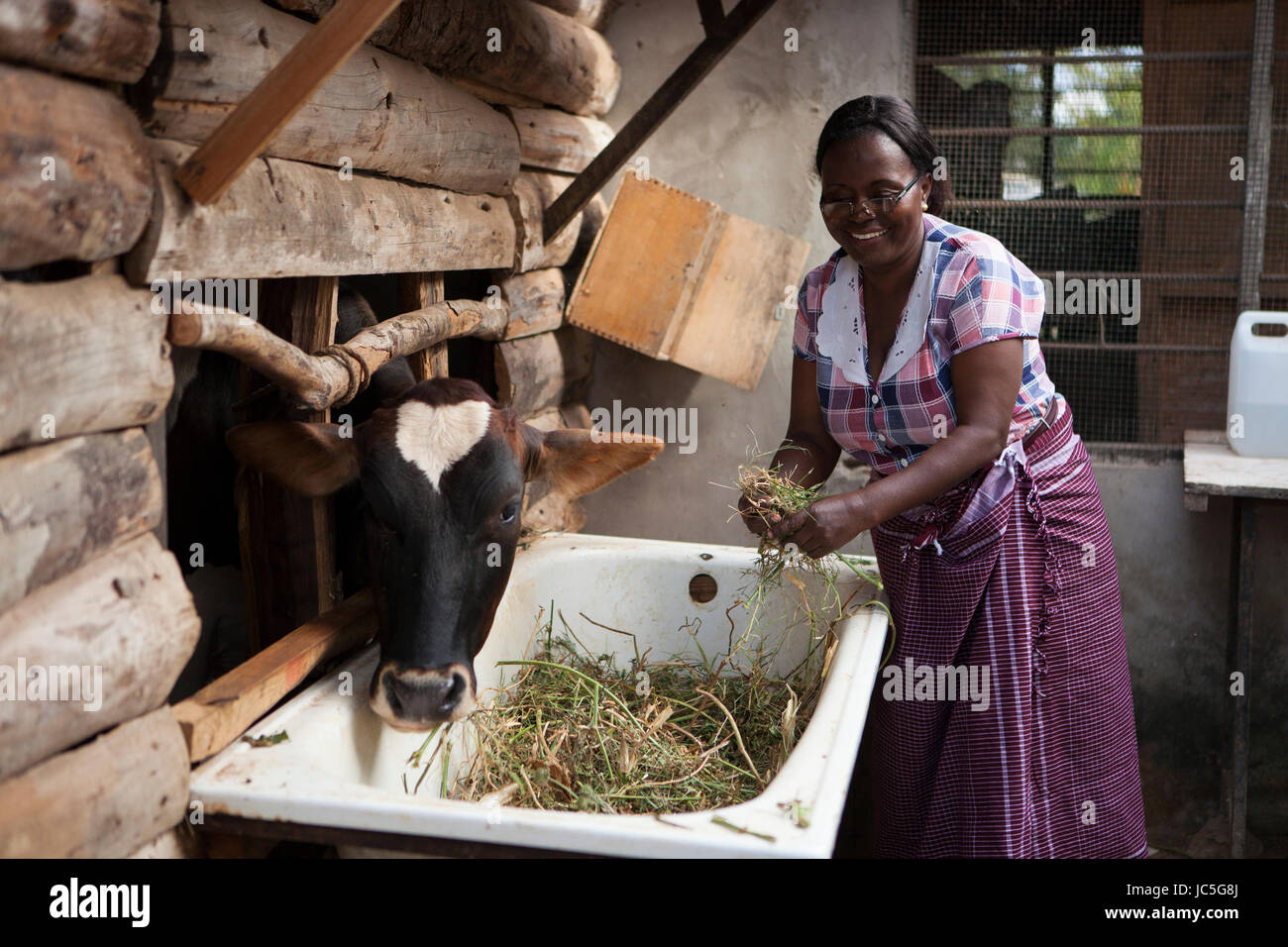 African female farmer hi-res stock photography and images - Alamy