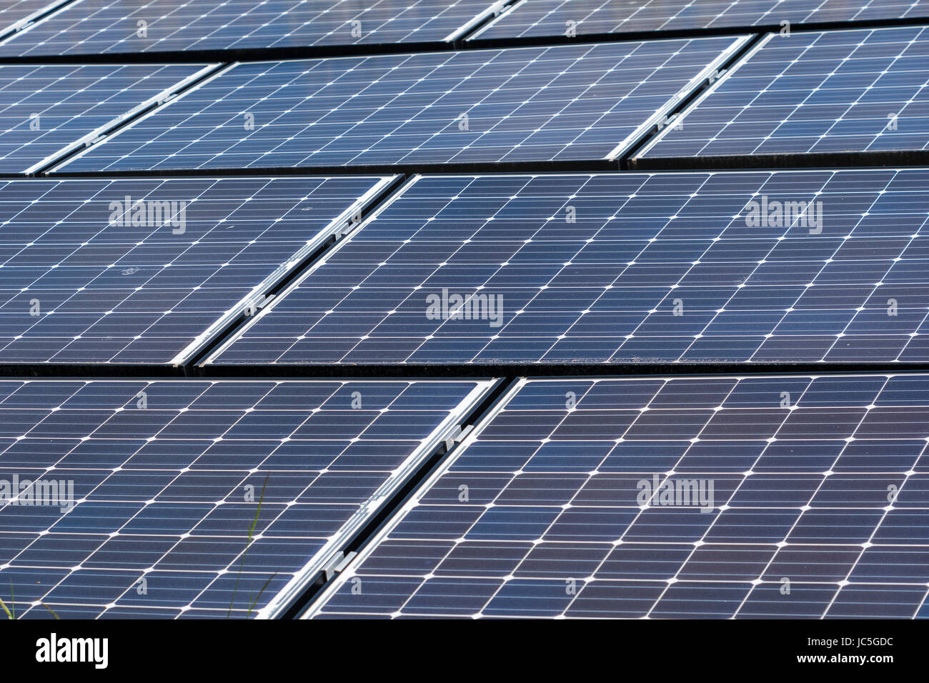 Close view of solar panels Stock Photo - Alamy