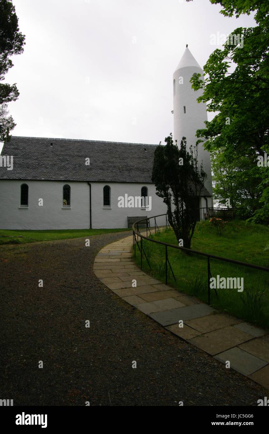 Kilmore Church, Dervaig,Isle of Mull, Scotland Stock Photo - Alamy
