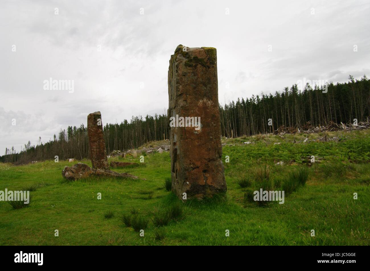Standing Stones, Kilmore, Mull, Scotland Stock Photo - Alamy