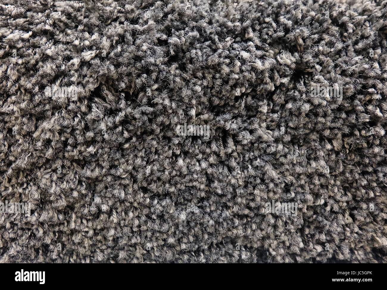 Fabric Texture, Close Up of Black Plush Texture Pattern Background with ...