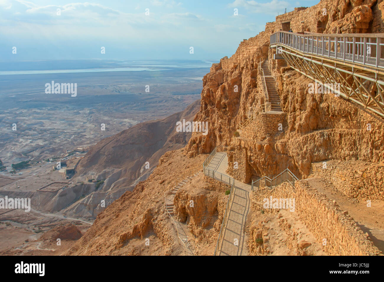 Ruins of Masada fortress, Israel Stock Photo - Alamy