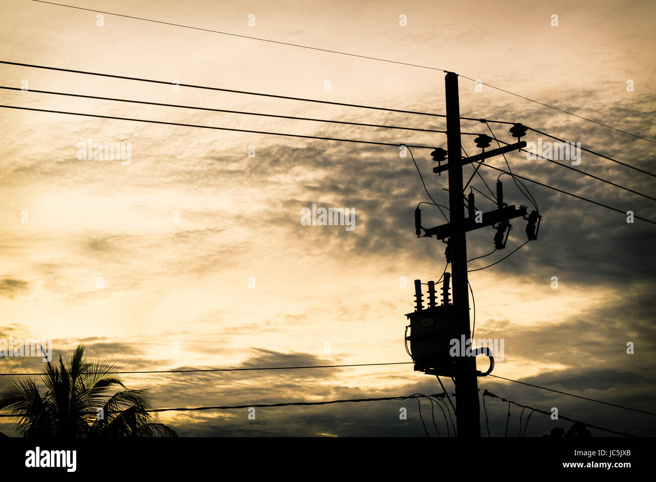 Transmission of Electrical Energy Stock Photo - Alamy