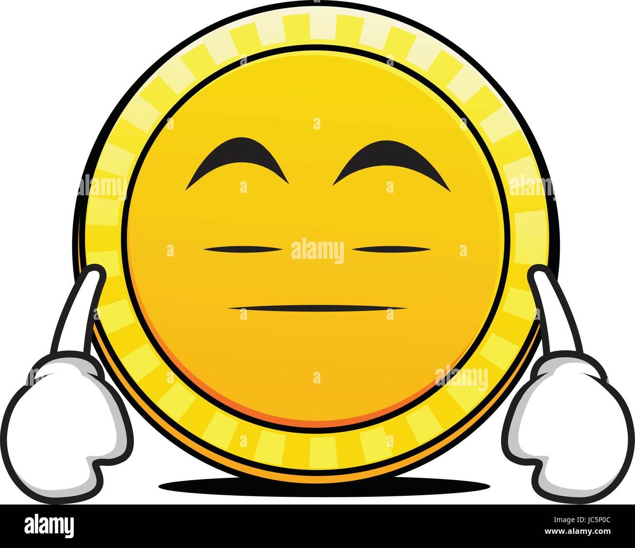 Coin happy smiley face hi-res stock photography and images - Alamy