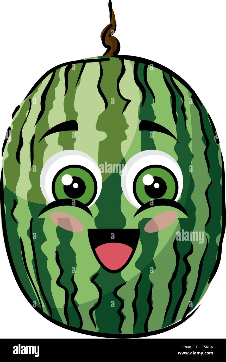 Watermelon funny cartoon Stock Vector Image & Art - Alamy