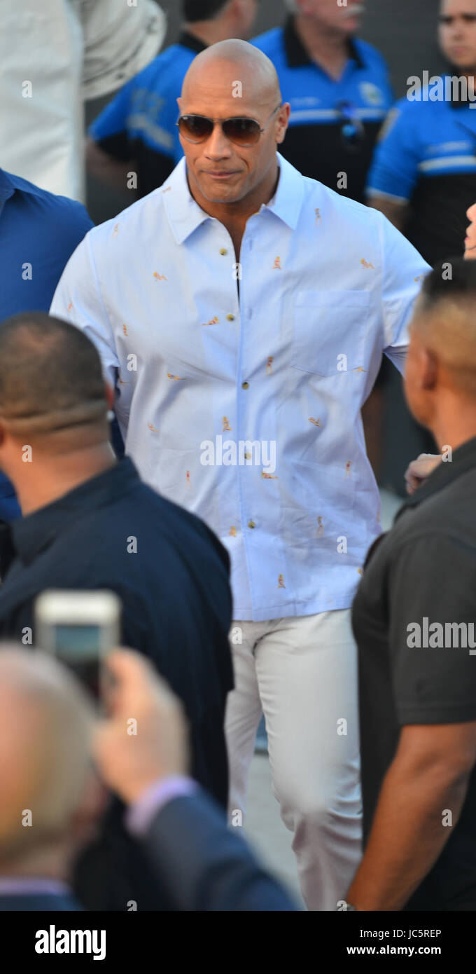 Paramount Pictures' World Premiere of 'Baywatch' on the beach in Lummus ...