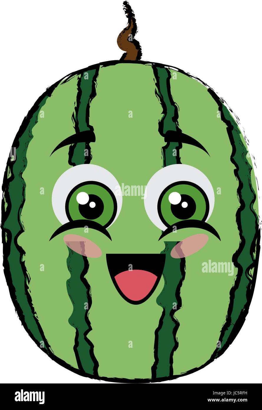 watermelon funny cartoon Stock Vector Image & Art - Alamy
