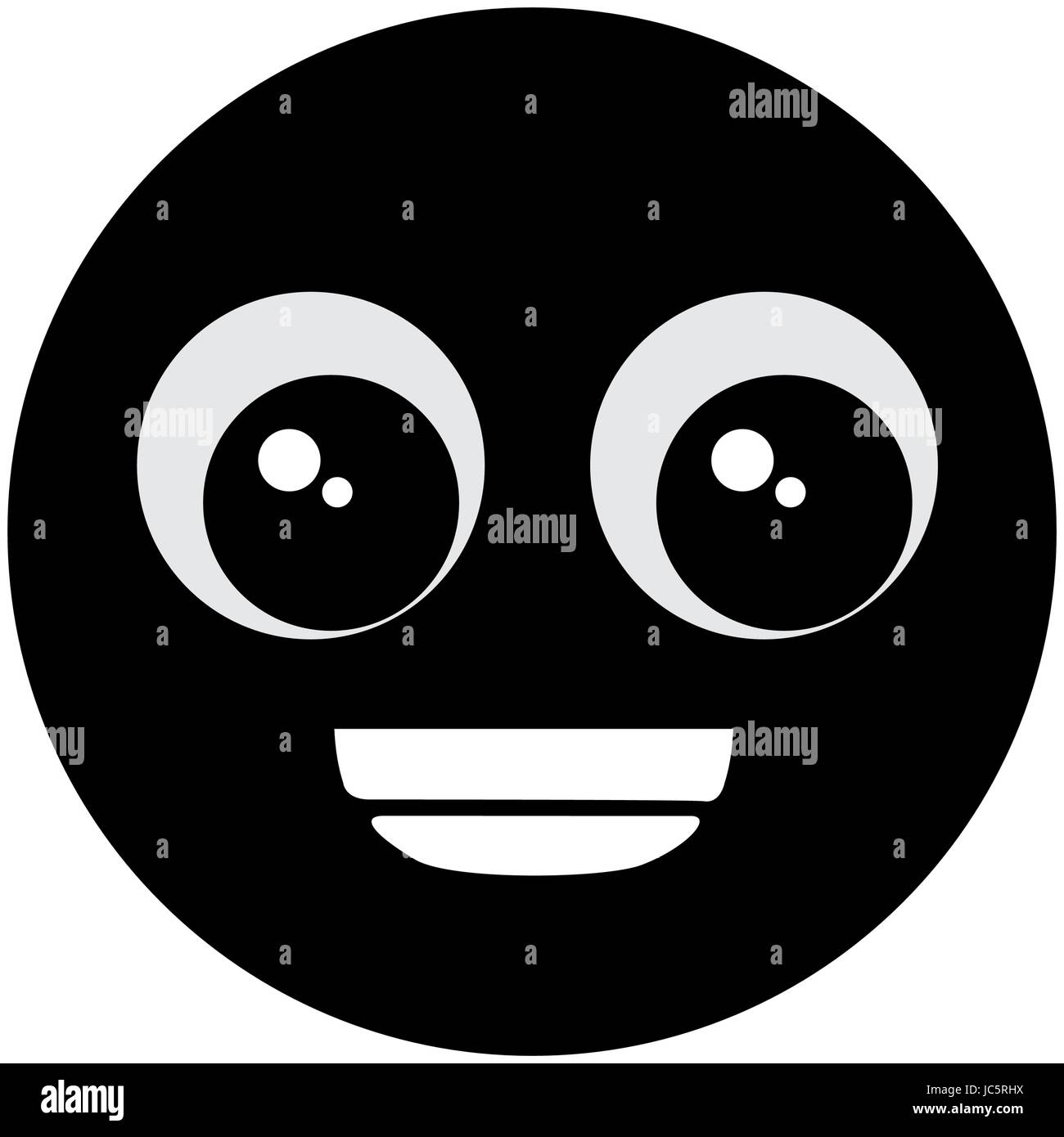 cute cartoon face Stock Vector Image & Art - Alamy