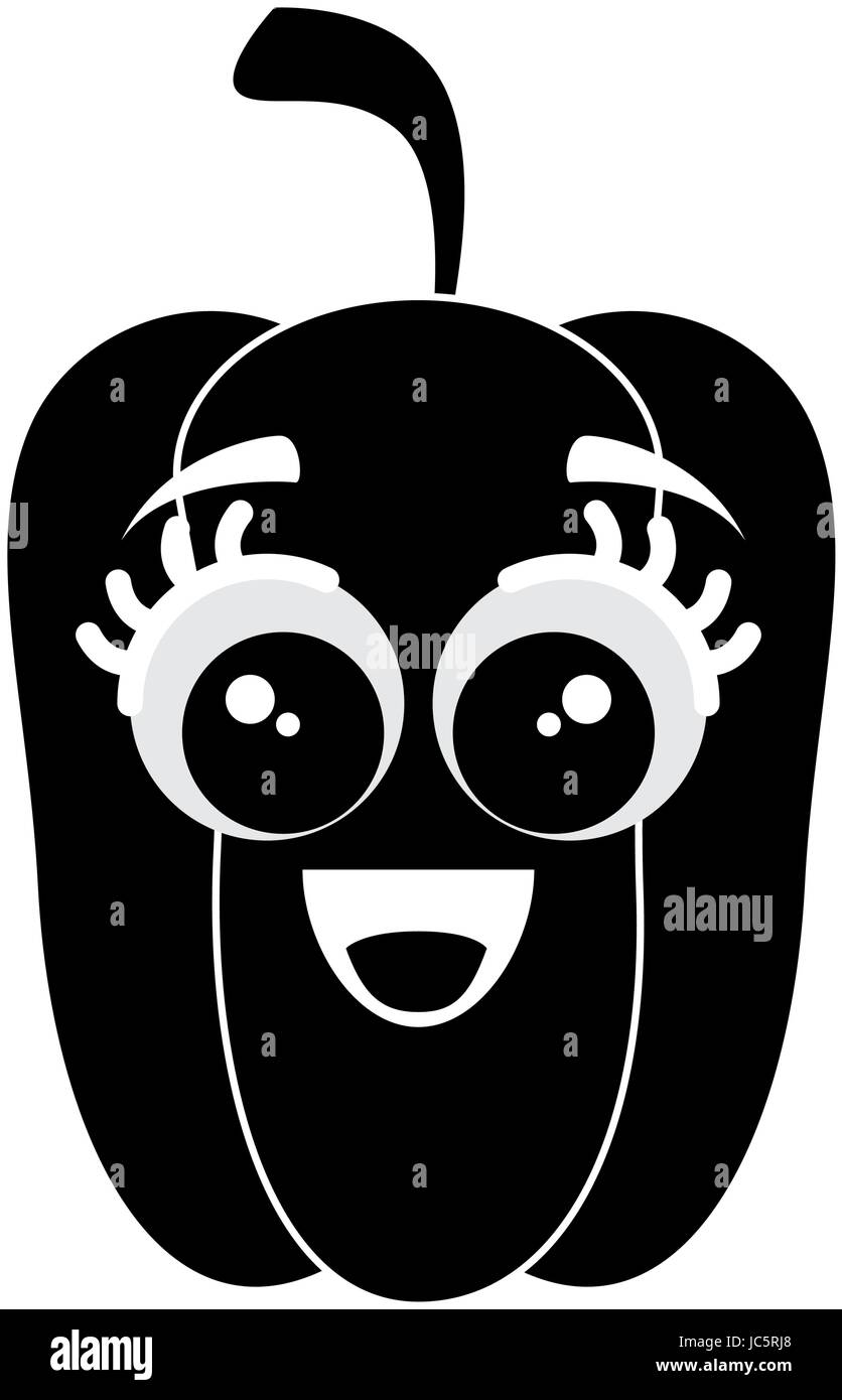 pepper cartoon face Stock Vector Image & Art - Alamy