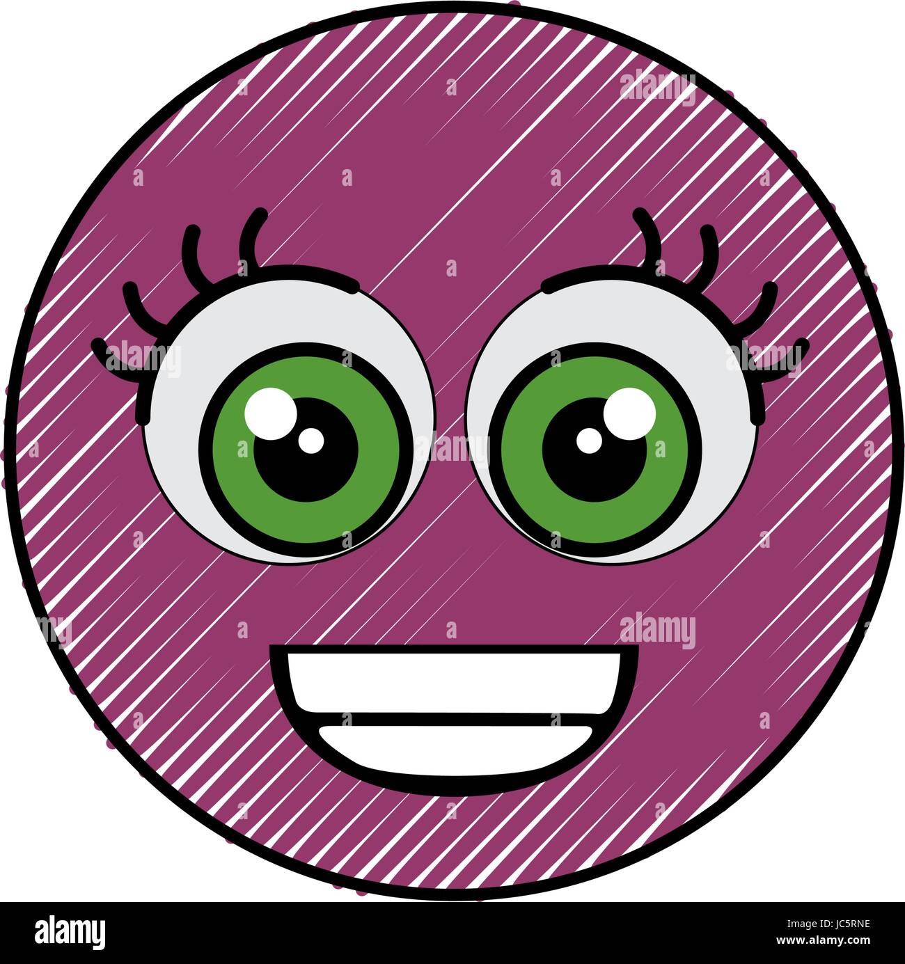 cute cartoon face Stock Vector Image & Art - Alamy