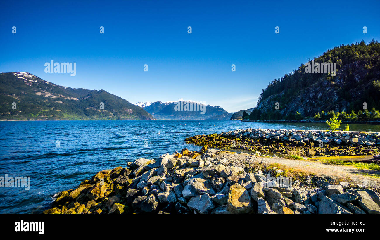 Howe sound fjord canada hi-res stock photography and images - Alamy