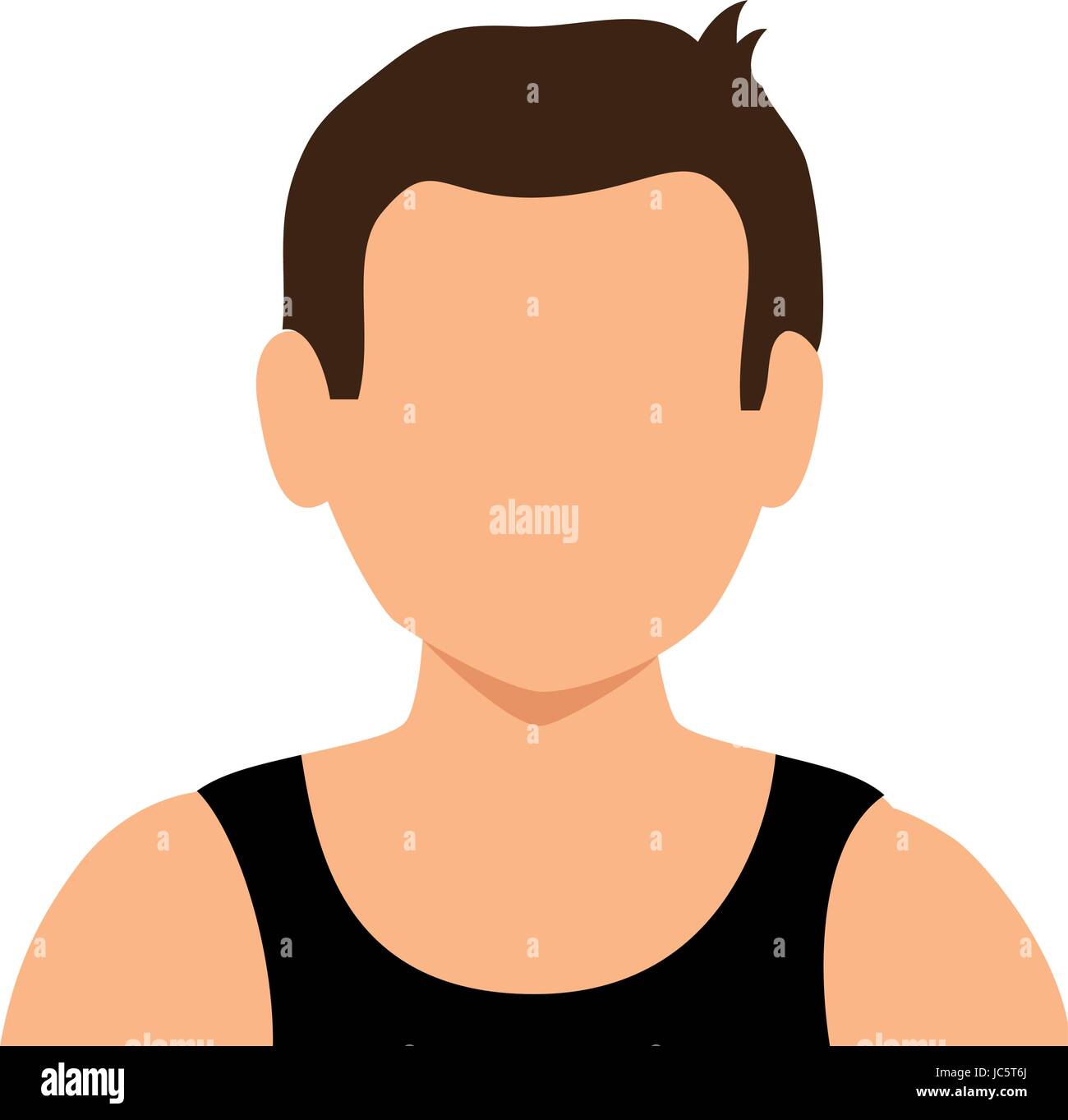 athletic man character icon Stock Vector Image & Art - Alamy