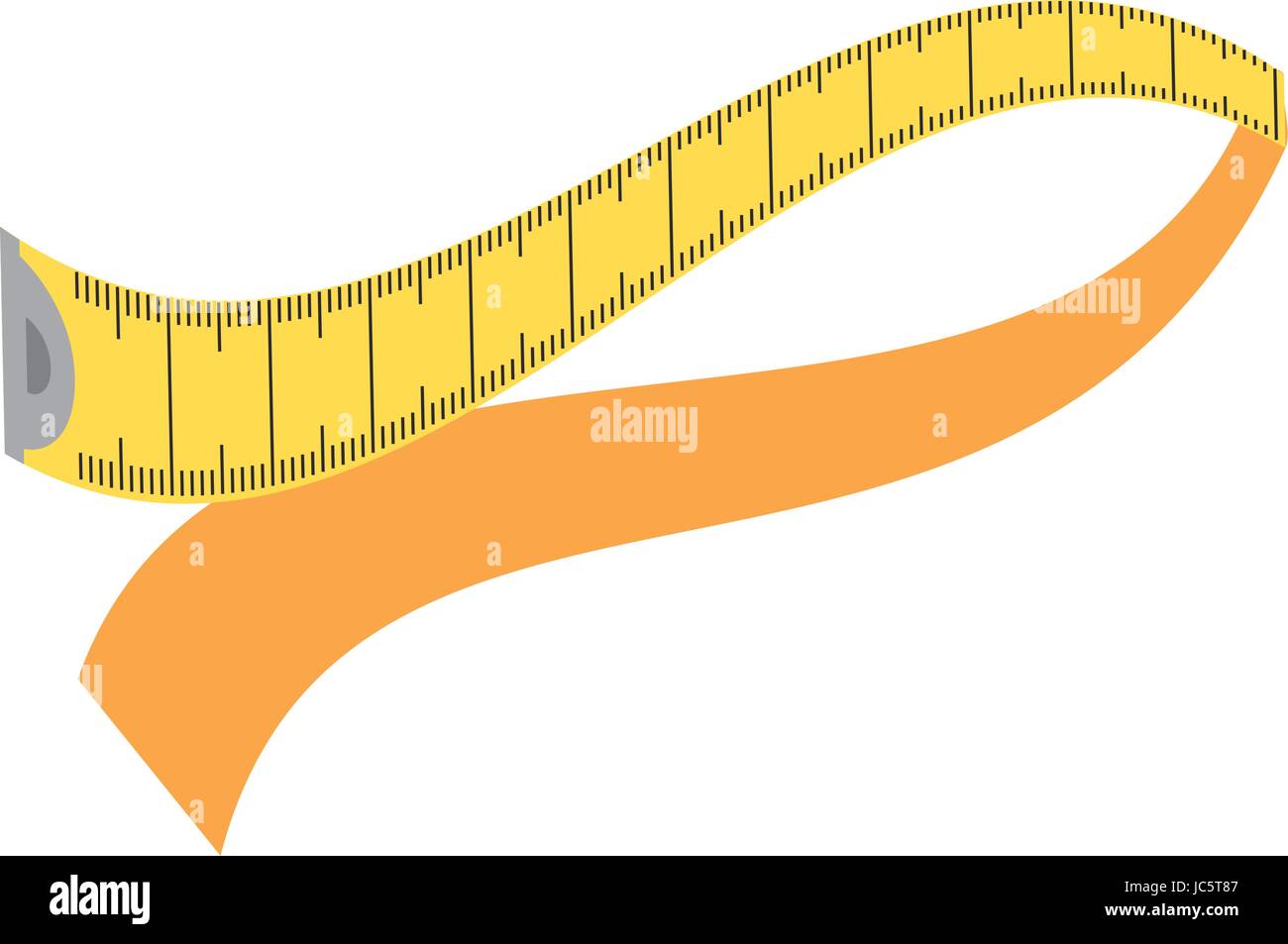 Clip art tape measure hi-res stock photography and images - Alamy