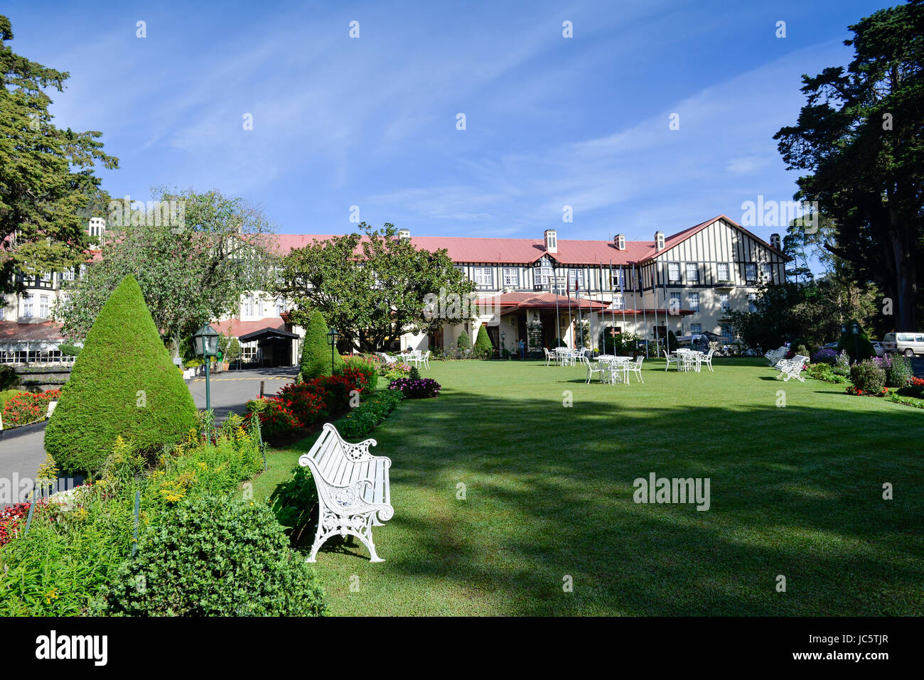The small town scenery of Nuwara Eliya Stock Photo - Alamy