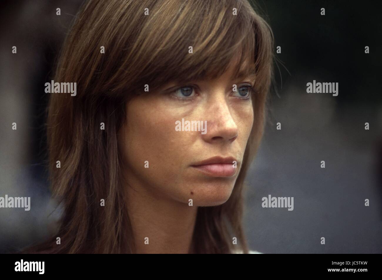 French singer Françoise Hardy, August 1971. Photo Michael Holtz Stock ...