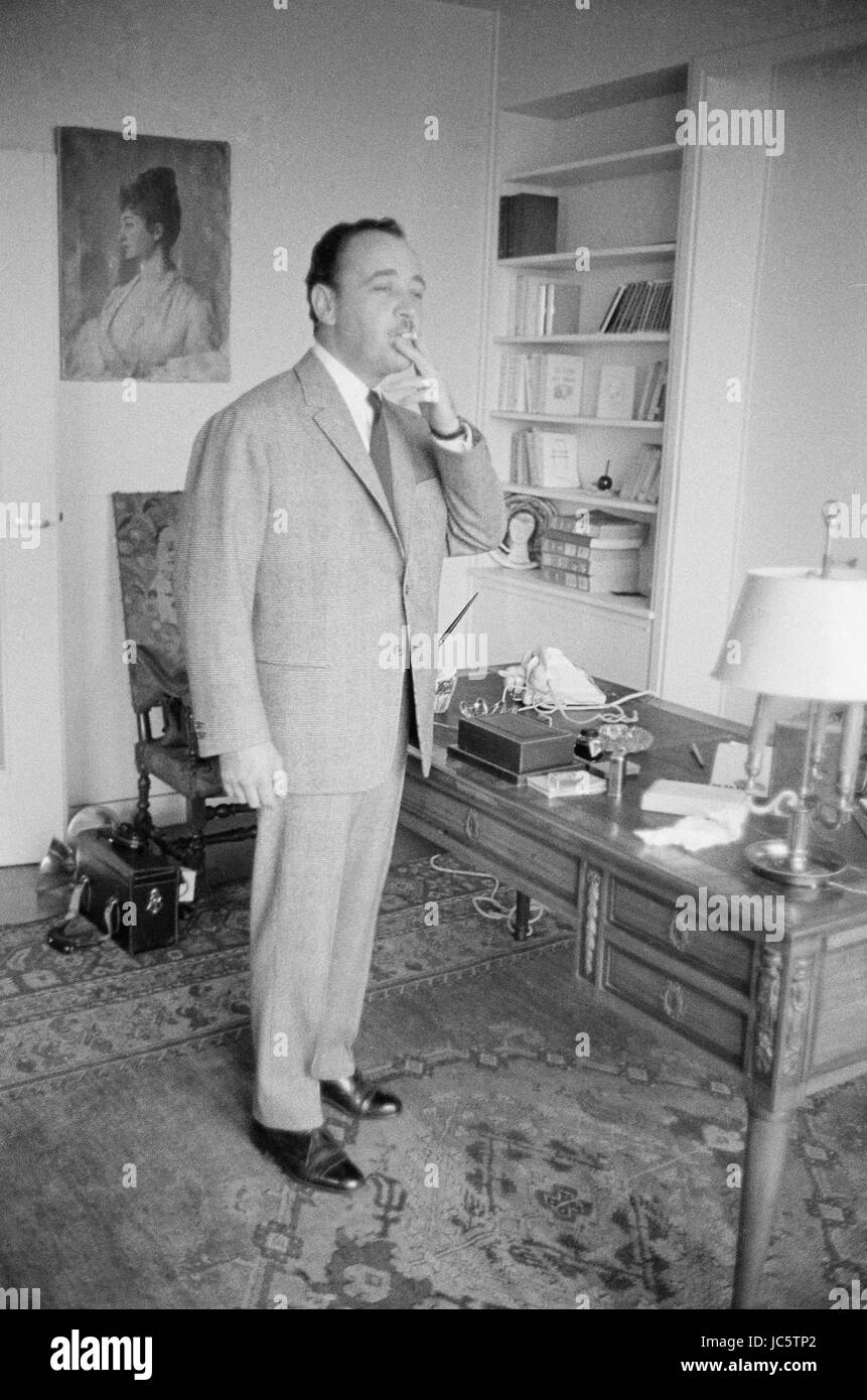 French actor Raymond Pellegrin during a fitting session. c.1971 Photo ...