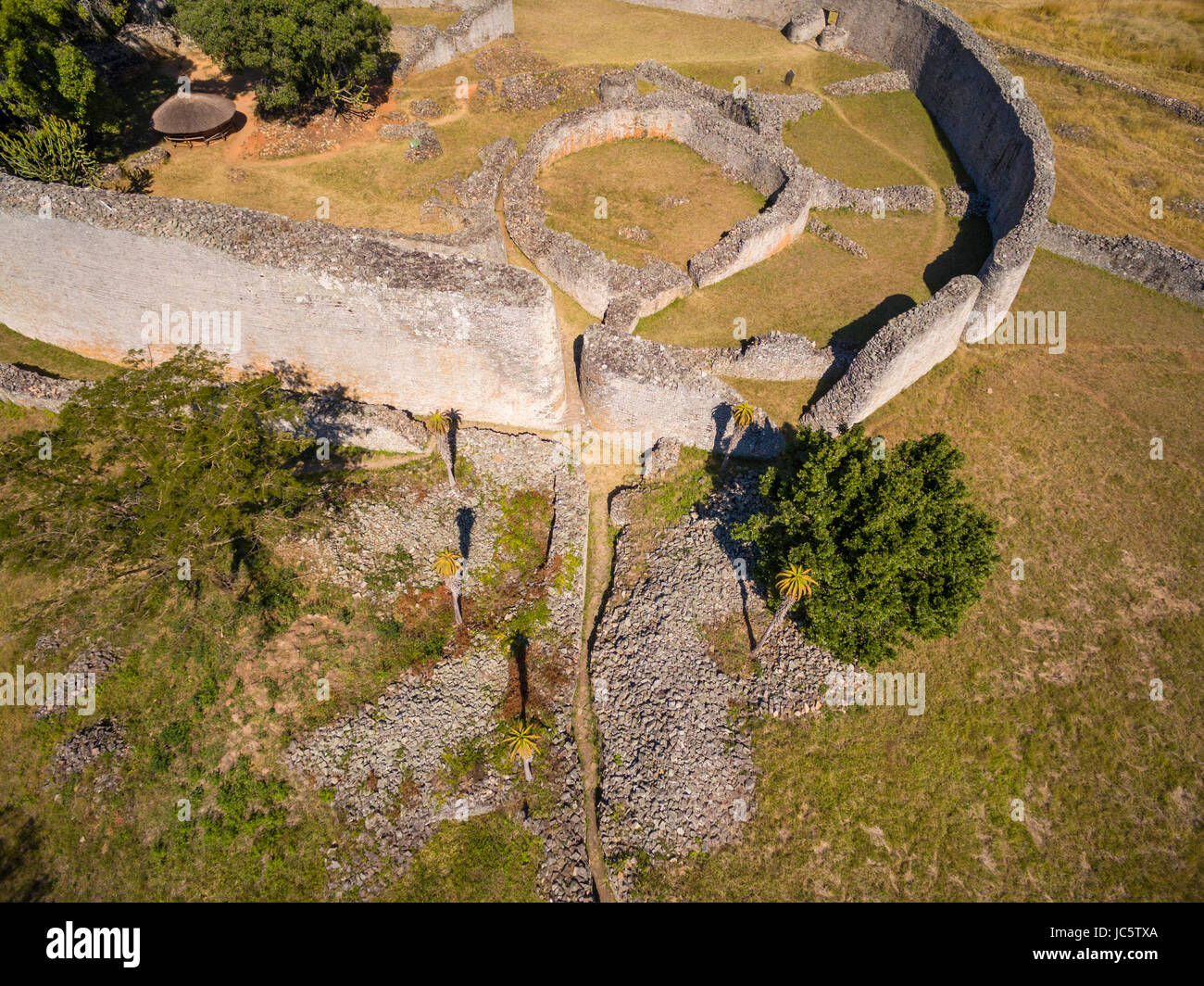 Great zimbabwe aerial hi-res stock photography and images - Alamy